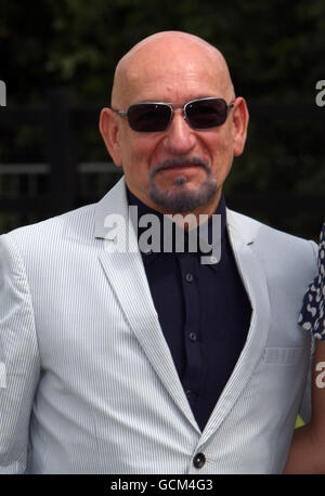Sir Ben Kingsley at Cartier International Polo 2010 at the Guards Polo ...
