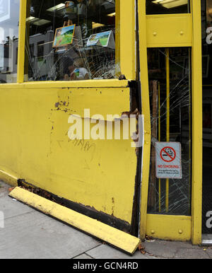 The Snappy Snaps store in Hampstead, north London, which George Michael ...