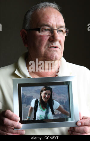 Robert Pilley, father of Suzanne Pilley in his Edinburgh home speaking ...