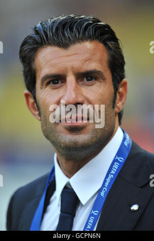 Luis Figo former football player poses during the 69th Ballon D'Or ...