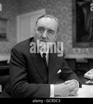 The new Secretary of State for Northern Ireland, Douglas Hurd, with his ...