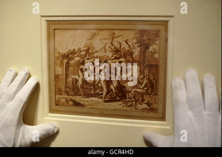 Nicolas Poussin - Dance to the Music of Time Stock Photo - Alamy