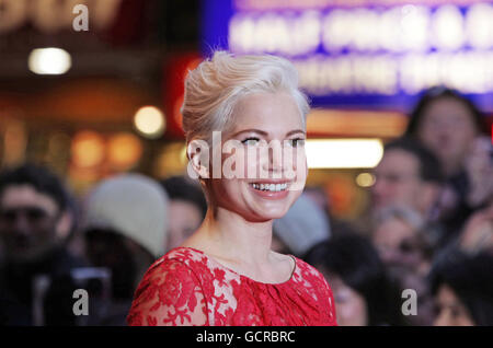 Michelle Williams at the premiere of "Blue Valentine" held at the ...