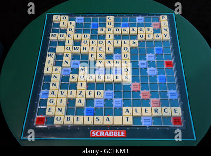 Mark Nyman Scrabble Championships Stock Photo - Alamy