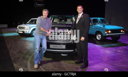 Clarkson accepts one millionth Range Rover on behalf of Help for Heroes ...