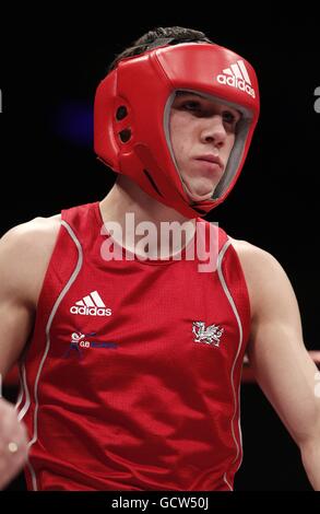 Ben Baker in the 49 Kg Weight during the Amateur Boxing Championships ...