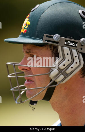 Cricket - Australia Net Session - Alan Border Field - Brisbane Stock ...