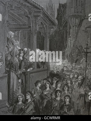 Children's Crusade, 1212 Stock Photo - Alamy