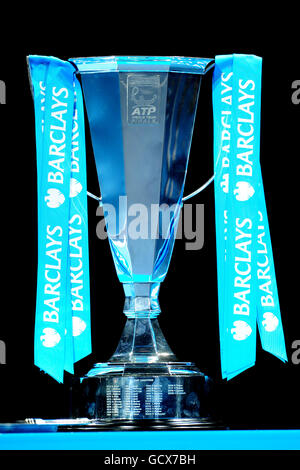 General View of the ATP Tennis Finals at the O2 Arena Stock Photo - Alamy