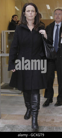 Gerry Ryan's partner Melanie Verwoerd arriving for the inquest into his ...