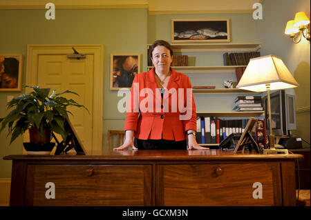 Headmistress of St. Mary's School, Calne, Wiltshire, Dr Helen Wright ...