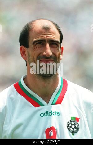 WORLD CUP SOCCER. Iordan Letchkov, Bulgaria Stock Photo - Alamy