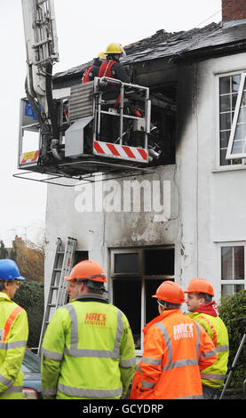 Harrogate fire death Stock Photo - Alamy