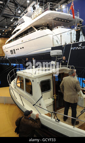 International Boat Show at Excel London the International exhibition ...