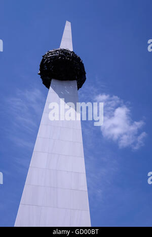 View of the Memorial of Rebirth ( Memorialul Renasterii ) that ...