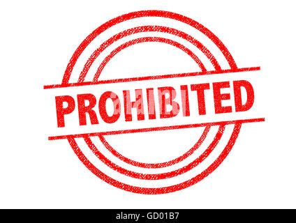 CONTRABAND red Rubber Stamp over a white background Stock Photo - Alamy