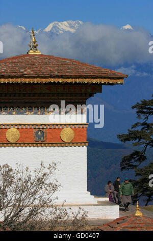 View from Dochu La Stock Photo - Alamy