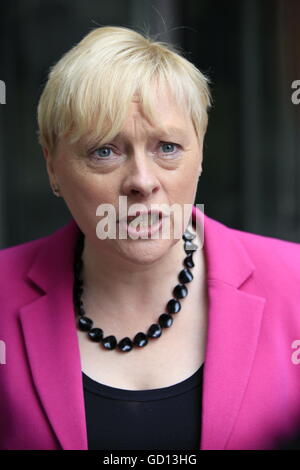 Labour MP Angela Eagle leaves the Houses of Parliament in London, as ...