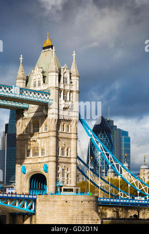 Tower Bridge London and Cityscape Stock Photo - Alamy