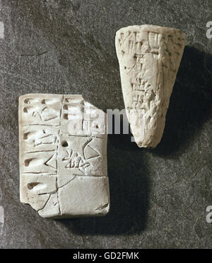 Clay Tablet with Cuneiform Inscription Stock Photo: 135090733 - Alamy