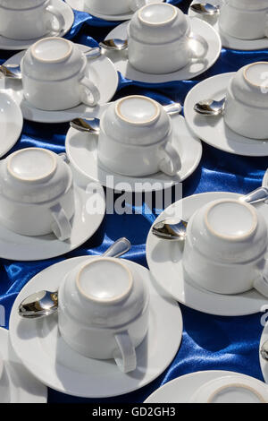 Close-up of coffee on table by window in cafe Stock Photo - Alamy
