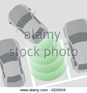 Vector automated car parking system Stock Vector Art & Illustration ...
