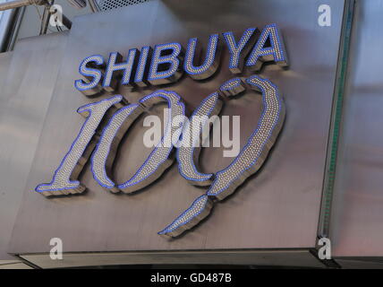 Iconic Shibuya 109 department store in Tokyo Japan Stock Photo - Alamy