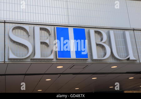Famous Seibu Department store in Shibuya Tokyo Japan Stock Photo - Alamy