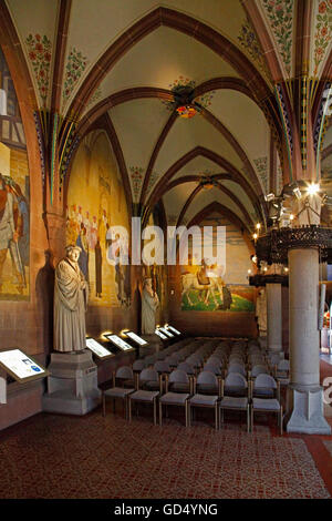 Melanchthon House, Memorial Hall, wall painting created by Prof. August ...