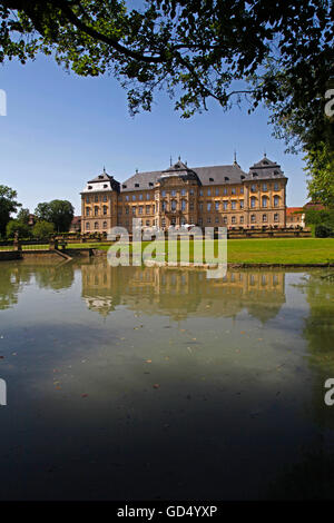 Werneck Castle, Werneck, Schweinfurt district, Lower Franconia, Bavaria ...