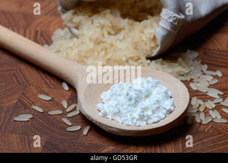 Rice starch (starch), rice Stock Photo - Alamy