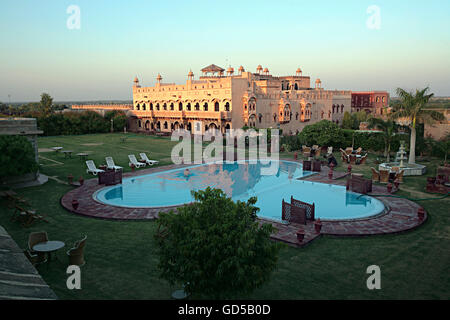 India Rajasthan. Khimsar Fort Stock Photo - Alamy
