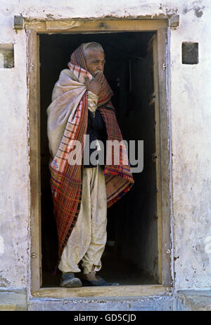 Rabari tribal elder Stock Photo - Alamy