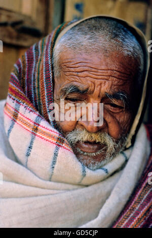 Rabari tribal elder Stock Photo - Alamy