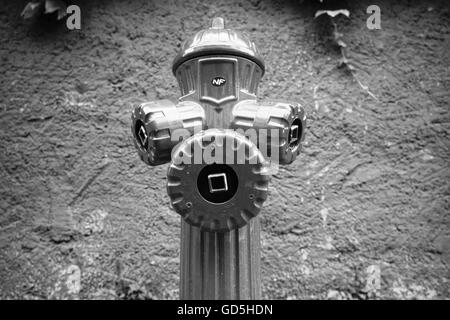 Fire hydrant rural, france, europe Stock Photo - Alamy