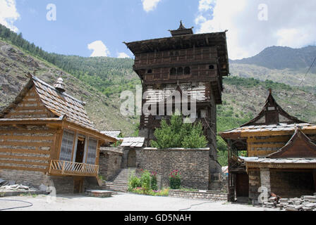 Kamru fort, sangla, himachal pradesh, India, Asia - stp 259005 Stock ...