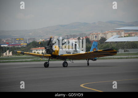 Pezetel PZL-M18 Dromader Firefighter Aircraft at the THK Etimesgut ...
