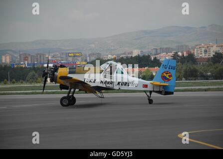 Pezetel PZL-M18 Dromader Firefighter Aircraft at the THK Etimesgut ...