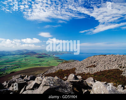 The Lleyn Peninsula from the Summit of Garn Ganol, Yr Eifl, The Rivals ...