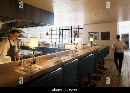 Interior view of bar. 76 Dean Street, London, United Kingdom. Architect ...