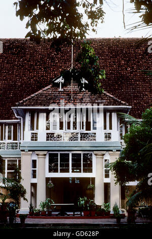 Bolghatty palace hotel, Bolghatty Island, Cochin, Kerala, India, Asia ...