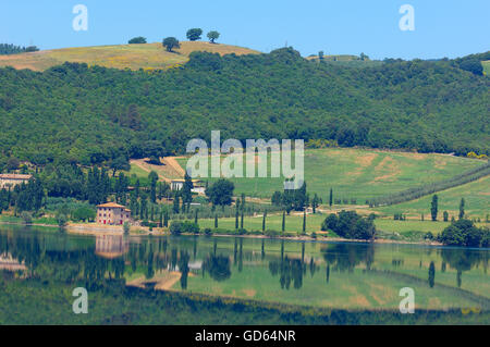 Corbara lake. Lago di Corbara. Tiber Valley. Todi. Umbria. Italy Stock ...