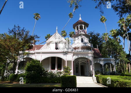Queen Anne Cottage Los Angeles Arboretum Arcadia California United ...
