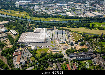aerial view of Aldi Head Office & distribution centre at Atherstone ...