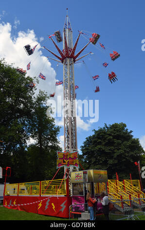 Funfair in Chapelfield Gardens, Norwich UK July 2019 Stock Photo - Alamy