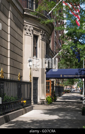 The Union League Club of New York is located in the Murray Hill ...