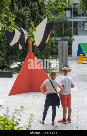 The Abby Aldrich Rockefeller Sculpture Garden is a popular destination ...