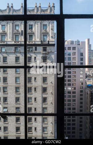 Midtown NYC Seen through an Apartment Window, NYC, USA, 2023 Stock ...