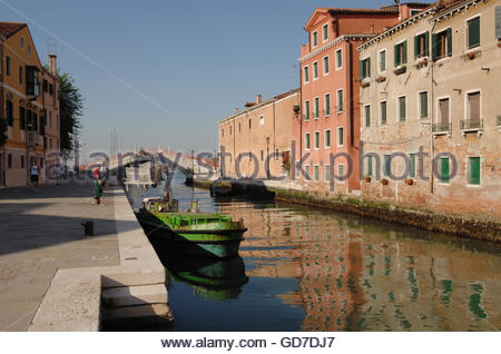 Garbage in the water, pollution, Venice, Venetia, Italy, Europe Stock ...
