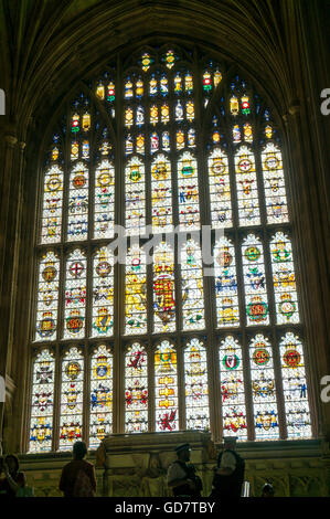 Stained Glass Window in Westminster Hall in London, the Capital City of ...